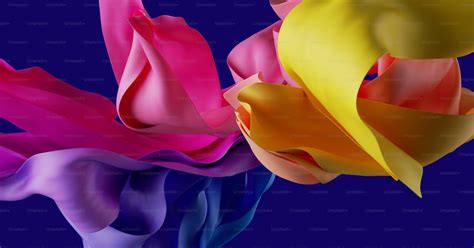 3d 렌더링 화려한 섬유 천을 날리는 추상 벽지 흔들리는 직물이 있는 패션 배경 사진 Unsplash의 유행 이미지