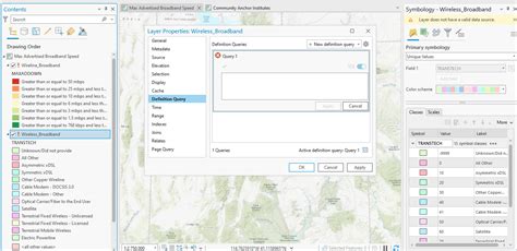 Cannot Access Clauses In Definition Query Box Only Sql Rgis