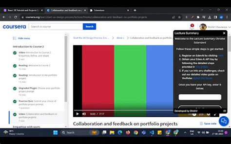 Lecture Summary Youtube Udemy And Coursera Summarizer Creatiai