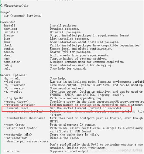 升级 Pip ： Python M Pip Install Upgrade Pip，sockettimeout The Read
