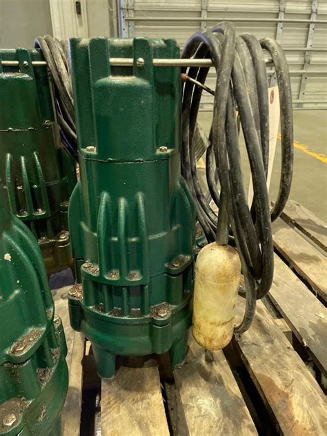 Choice Of Lots 127 128 Zoeller Sump Pump Model M292 G Part 292