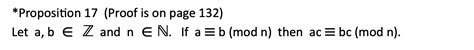Solved Prove Proposition 17 Proof Is On Page 132let
