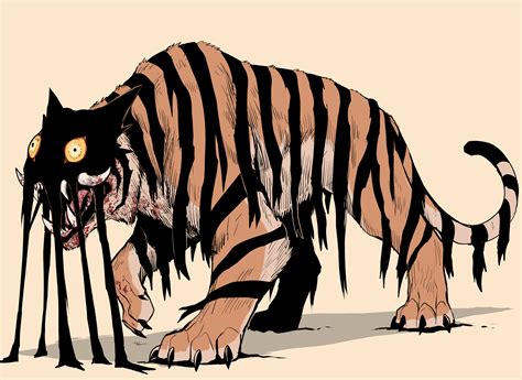 Dream Tiger Original Drawn By Gegegekman Danbooru