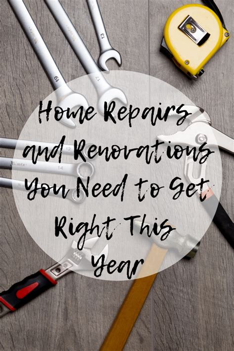 Home Repairs And Renovations You Need To Get Right This Year Mom And More