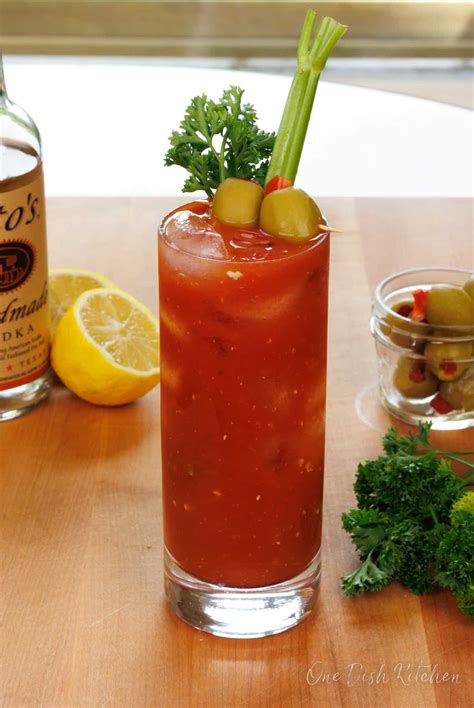 Bloody Mary For One One Dish Kitchen