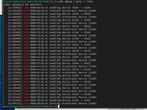 Setting Up Intel 4th Gen Xeon Scalable Sapphire Rapids For Accelerator Use Phoronix
