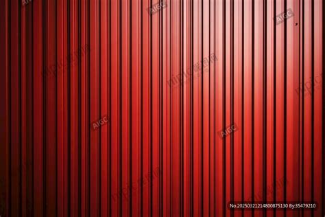 Ai创作图红色 金属 条纹 背景 纹理 墙面 垂直 线条 图案 设计 现代 时尚 工业 建筑 室内装饰 昵图网