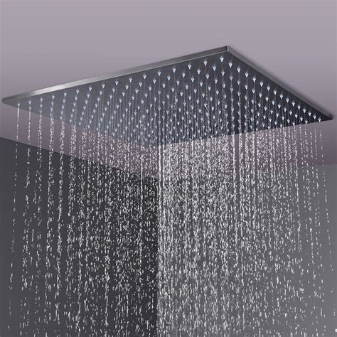 Flush Mount Ceiling Rain Shower Head Shelly Lighting
