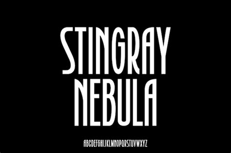 Premium Vector Modern Condensed Retro Style Alphabet Display Font Vector Unique Decorative