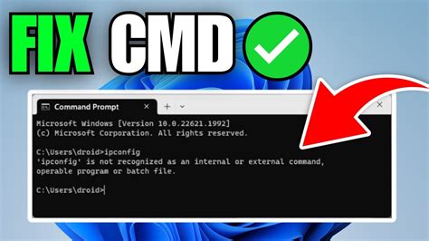 How To Fix Command Prompt Cmd Not Working Opening Youtube