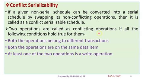 Module 5 Topic 7 Serializability Youtube