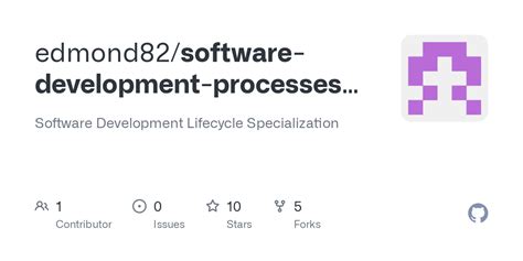 Github Edmond82 Software Development Processes And Methodologies