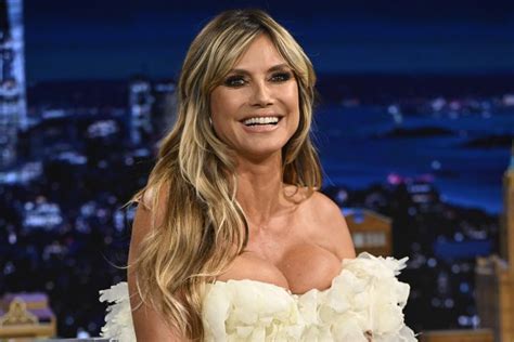 Heidi Klum Has A Nip Slip In Nsfw Mermaid Inspired Bikini Shoot