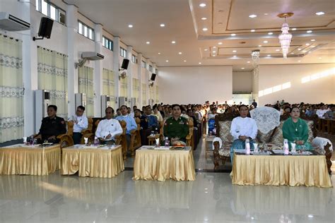 ပဲခူးမြို့၌ ၂၀၂၃ ၂၀၂၄ ပညာသင်နှစ် ပညာရေးစုံညီပွဲတော်သို့ တိုင်းဒေသကြီးဝန်ကြီးချုပ် ဦးမျိုးဆွေဝင်း