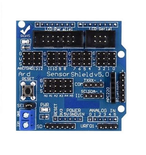 Yeni Arduino Uno Sensör Shield V50 Areaelektronik