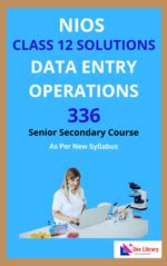 NIOS Class 12 Data Entry Operations Solutions 2026 NIOS Data Entry Operations Class 12 Notes