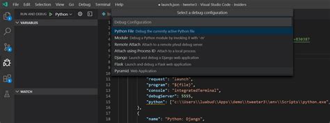 Debug Contribute A Start View Issue Microsoft Vscode Python Debugger GitHub