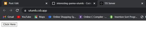Creating Button In HTML