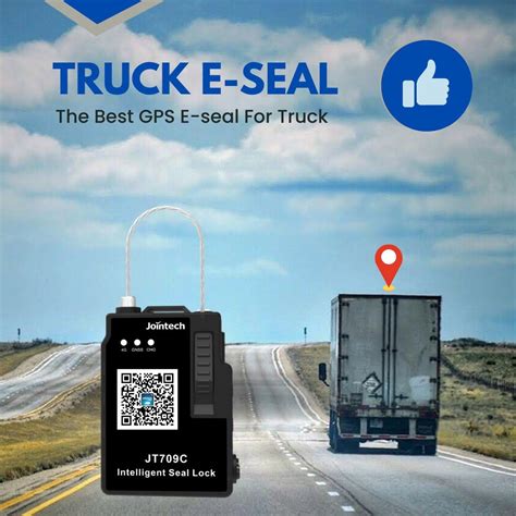 Jointech GPS Container Lock Jt C Padlock Seal Cargo Seal For Truck Logistic Van Cargo GPS