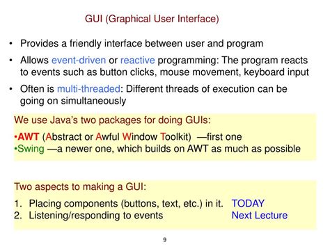 Ppt Guis Graphical User Interfaces Powerpoint Presentation Free Download Id4010085