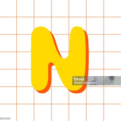 손으로 그린 낙서 대문자 N 대문자 현대적인 디자인 손으로 쓴 영어 단일 Abc 문자 기호입니다 영어 알파벳의 손으로 그린 글꼴 스타일 0명에 대한 스톡 벡터 아트 및 기타