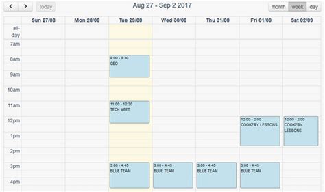 Javascript Libs Fullcalendar A Full Sized Drag And Drop Event Calendar Jquery Plugin