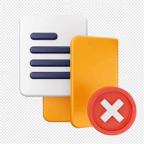 Premium Psd 3d Folder Document File