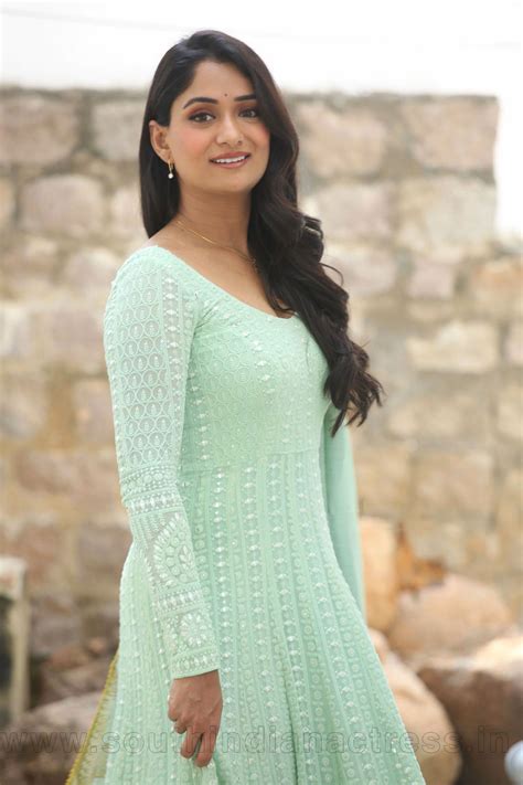 Sandhya Raju Stills At Natyam Movie Interview South Indian Actress