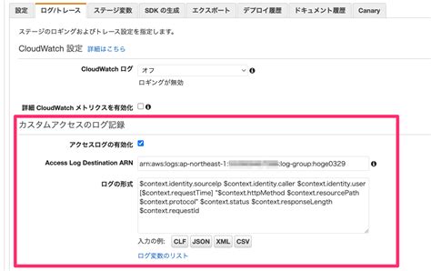 api gateway のカスタムアクセスログで emf を使ってカスタムメトリクスを出力してみた developersio