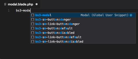 Laravel How To Use Bootstrap Shortcuts In Vscode On Blade Files