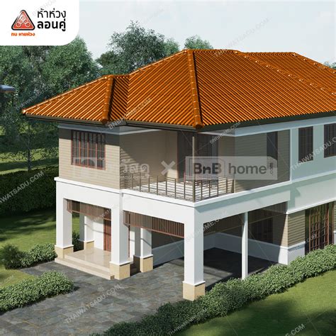 กระเบื้องหลังคาลอนคู่ ห้าห่วง รุ่น แพลทตินั่ม ขนาด 50 X 150 X 0 5 ซม สีส้มมุกแพลทตินั่ม ไทวัสดุ