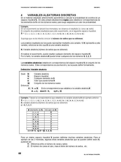 variable aleatoria y distribucion binomial descargar gratis pdf