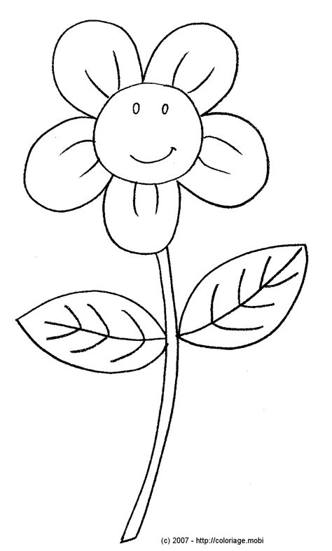 Élégant Fleur De Capucine Coloriage 30000 Collections De Pages à Colorier Imprimables