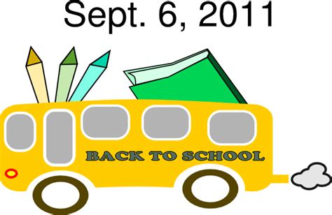 September School Clip Art