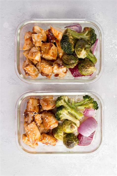 Honey Garlic Chicken Breast Meal Prep Back To School Meals