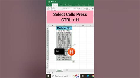 Delete Unnecessary Spaces Ces In Excel Tips And Tricks Exceltips Tutorial Focusinguide