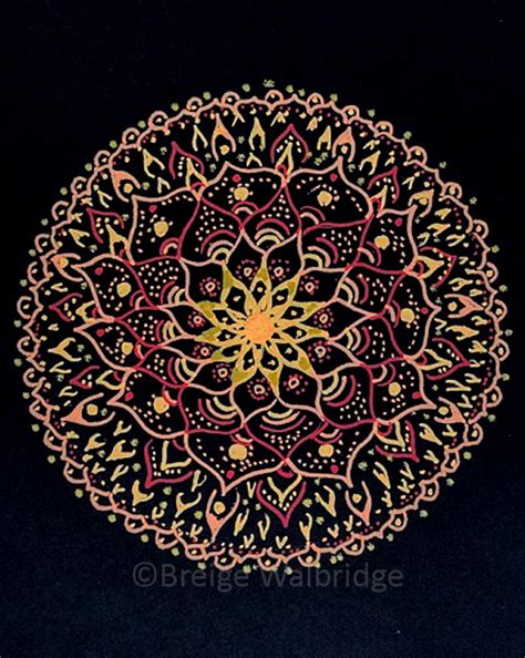 Joy Mandala Breige Fine Art