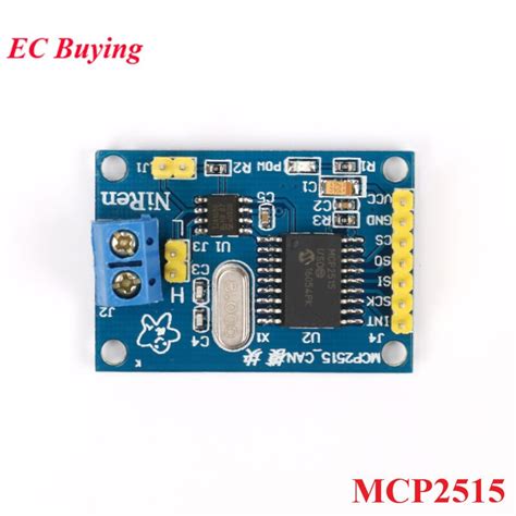 Mcp2515 Can Bus Driver Module Board Tja1050 Receiver Spi For 51 Mcu Arm Controller Interface For