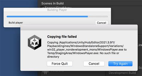 No Such File Or Directory Unity Engine Unity Discussions