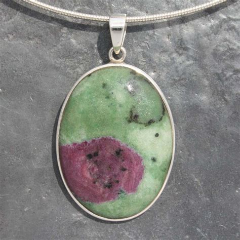 Ruby Zoisite Pendant Lumina Jewellery