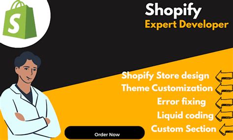 Build Ecommerce Website Shopify Custom Coding Shopify Liquid Developer