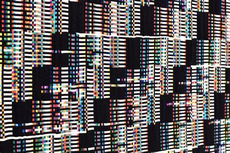 fragmented memory glitch textiles by phillip stearns 2013 socks