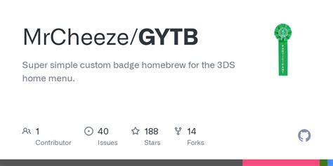 GitHub MrCheeze GYTB Super Simple Custom Badge Homebrew For The DS Home Menu