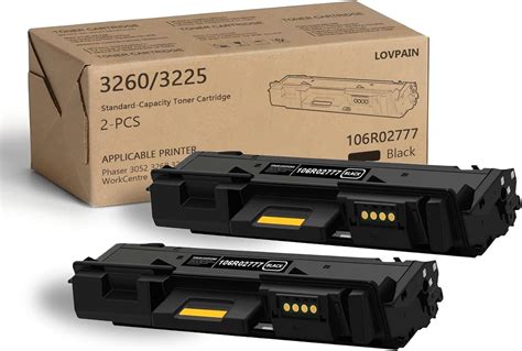 Phaser 3260 Black Toner Cartridge 2pack 3 500 Pages Pack