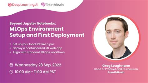 Beyond Jupyter Notebooks Mlops Environment Setup And First Deployment