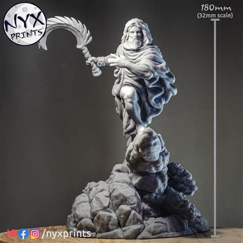 Titan Cronos And Gaia R Printedminis