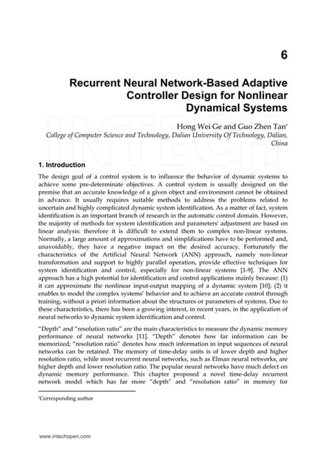 neural network dynamical systems pdf