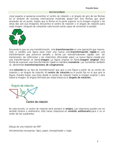 Rotaciones Pdf Rotación Sistema De Coordenadas Cartesianas
