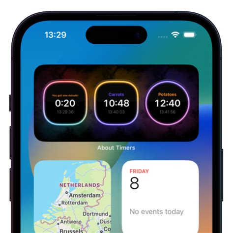 About Timers Multiple Timers And Widgets