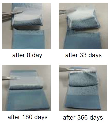Lifetime Of Surface Modification Of Polytetrafluoroethylene Ptfe